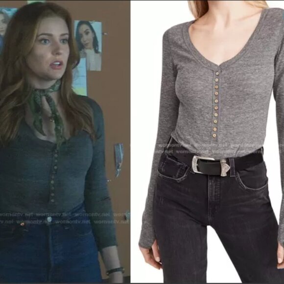 Free People | Tops | Intimately Free People Gray Dylan Bodysuit Aso ...